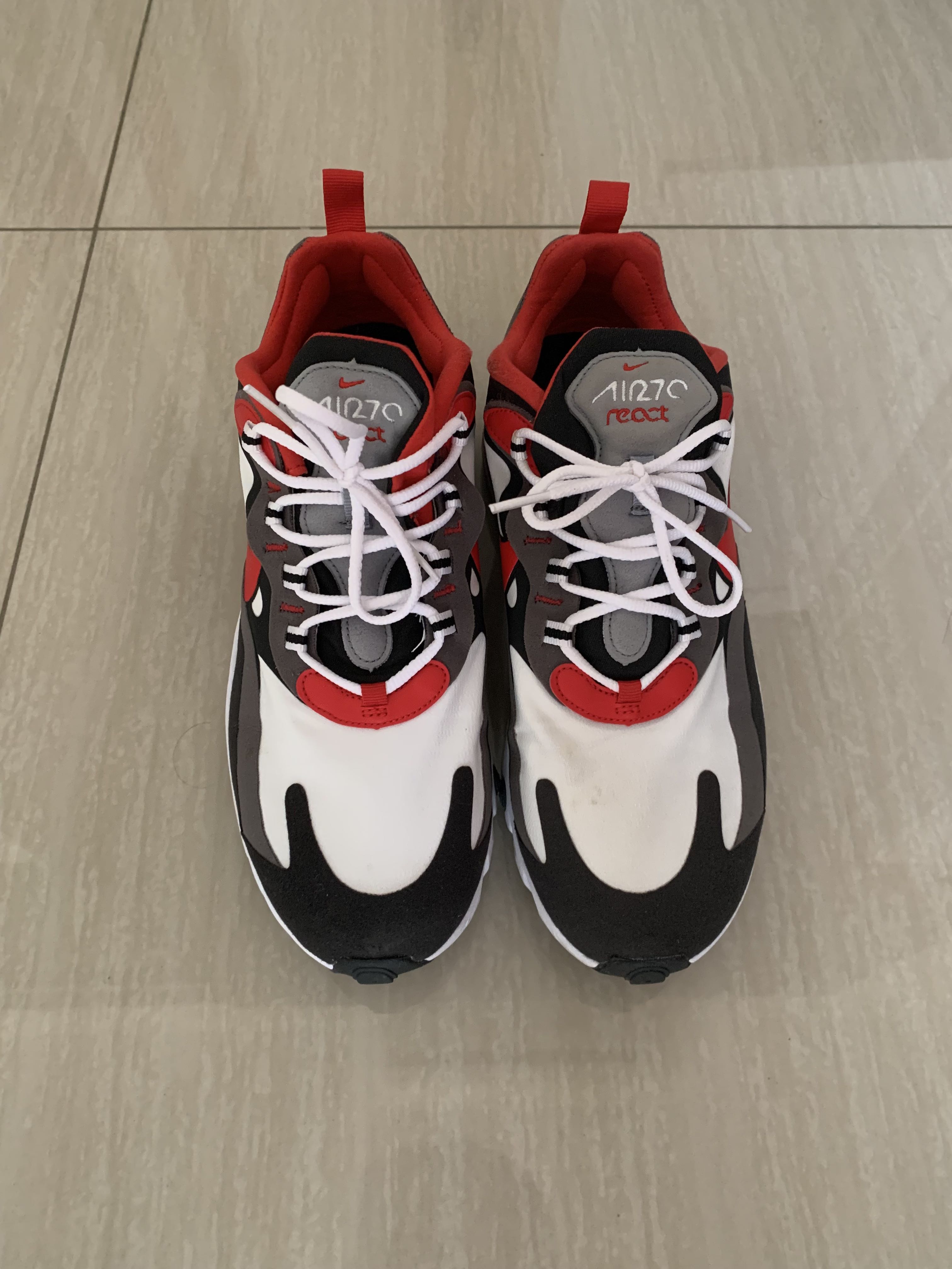 Nike Air Max 270 React Men US8.5, Men's Fashion, Footwear, Sneakers on Carousell