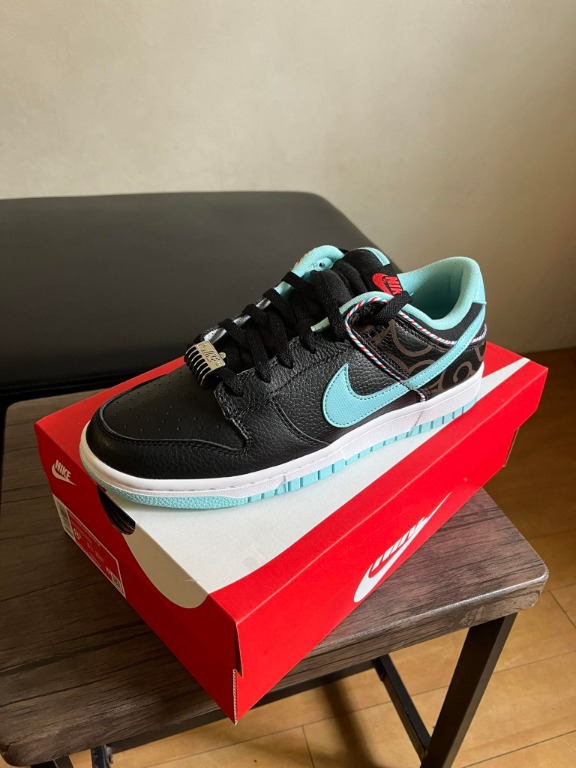 Nike Dunks Barbershop Black (US 9 Mens), Men's Fashion, Footwear ...