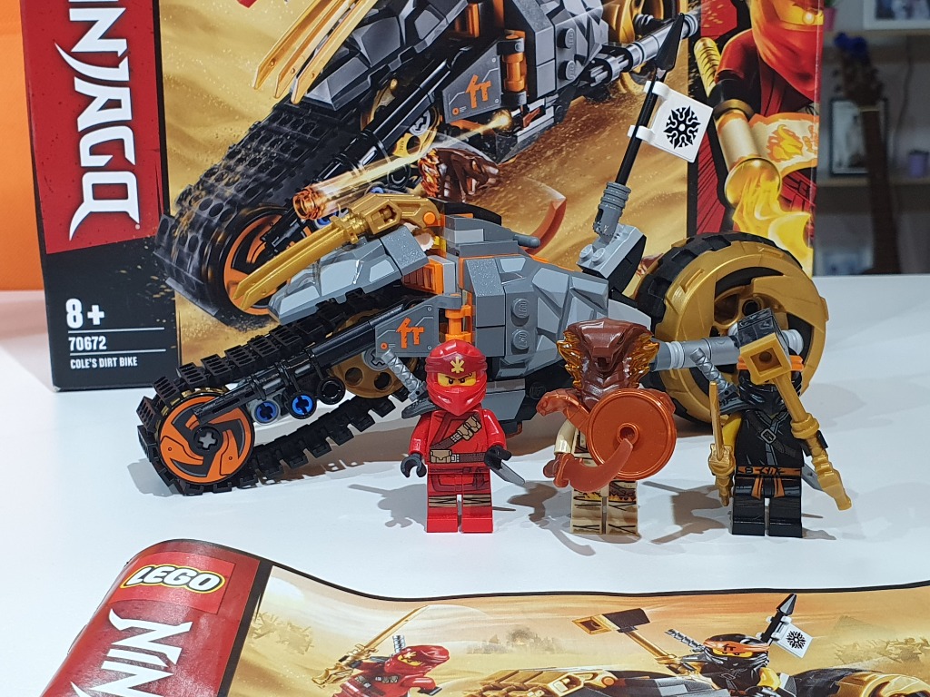 Ninjago Lego 70672 Cole's Dirt Bike, Hobbies & Toys, Toys & Games on ...