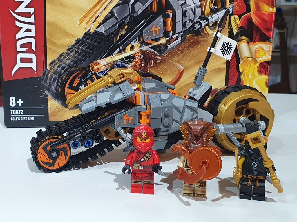 Ninjago Lego 70672 Cole's Dirt Bike, Hobbies & Toys, Toys & Games on ...