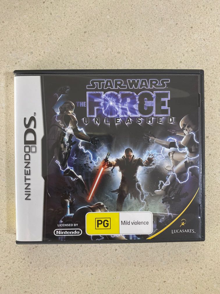 NINTENDO DS - Star Wars Force Unleashed, Video Gaming, Video Games ...
