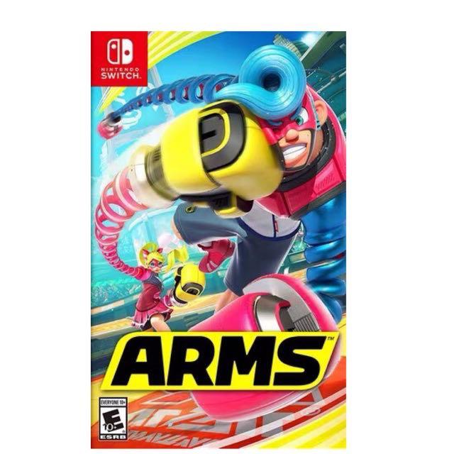 （Buy 2 Free 1） Nintendo Switch ARMS 神臂斗士 强力拳击, Video Gaming, Video ...