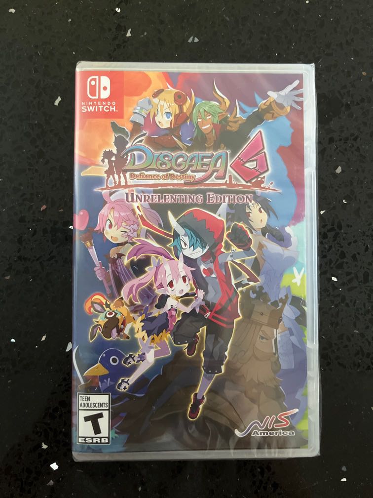 Nintendo switch Disgaea 6 Defiance of destiny gen 1 gen 2 switch lite ...