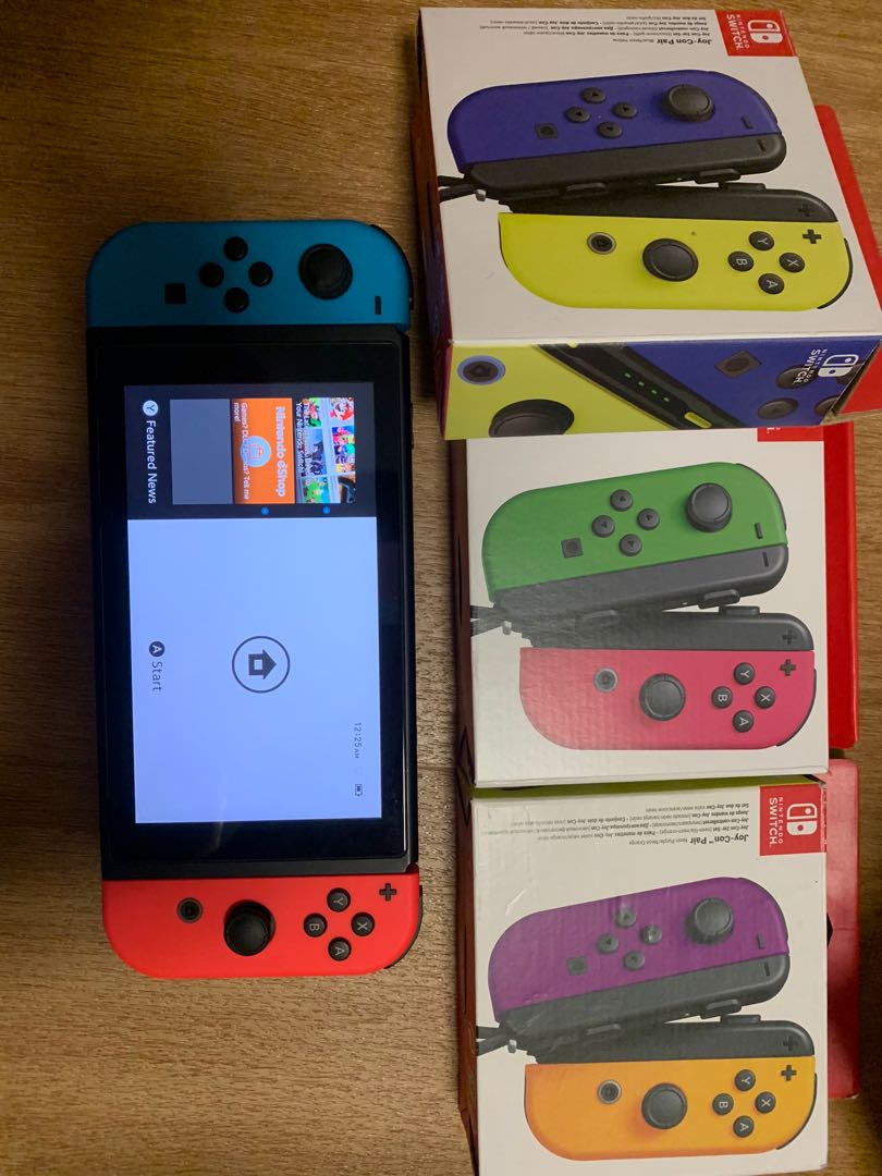 Nintendo Switch Gen 1 ( trade in Welcomed), Video Gaming, Video Game ...