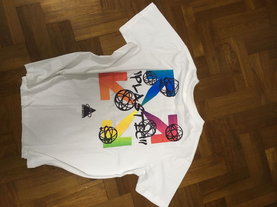 Off white rainbow caravan limited edition, Men's Fashion, Tops & Sets ...