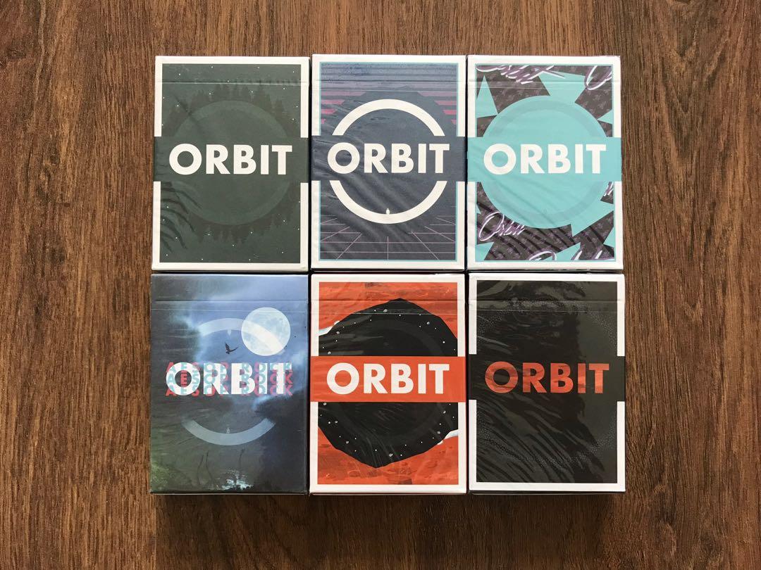 Orbit Playing Cards (6-7-7p-8-8p-aesop), Hobbies & Toys, Toys & Games ...