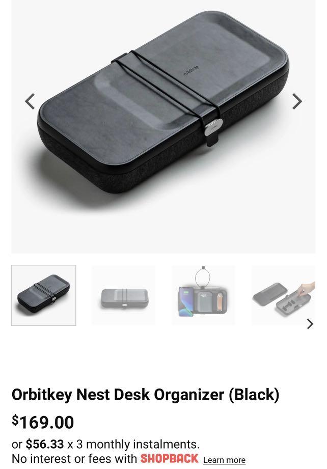 Orbitkey Nest (wireless charging desk organizer), Mobile Phones ...