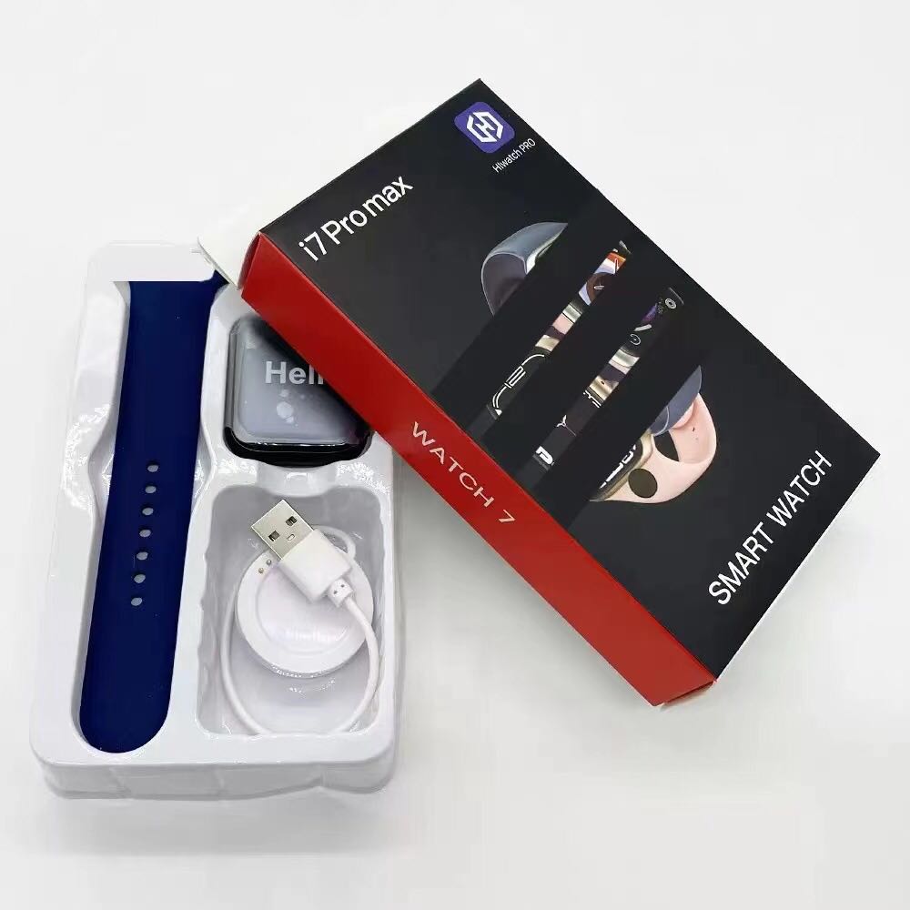 Original i7 pro max Smart Watch Men Bluetooth Call ECG 1.8 inch 385*385 ...