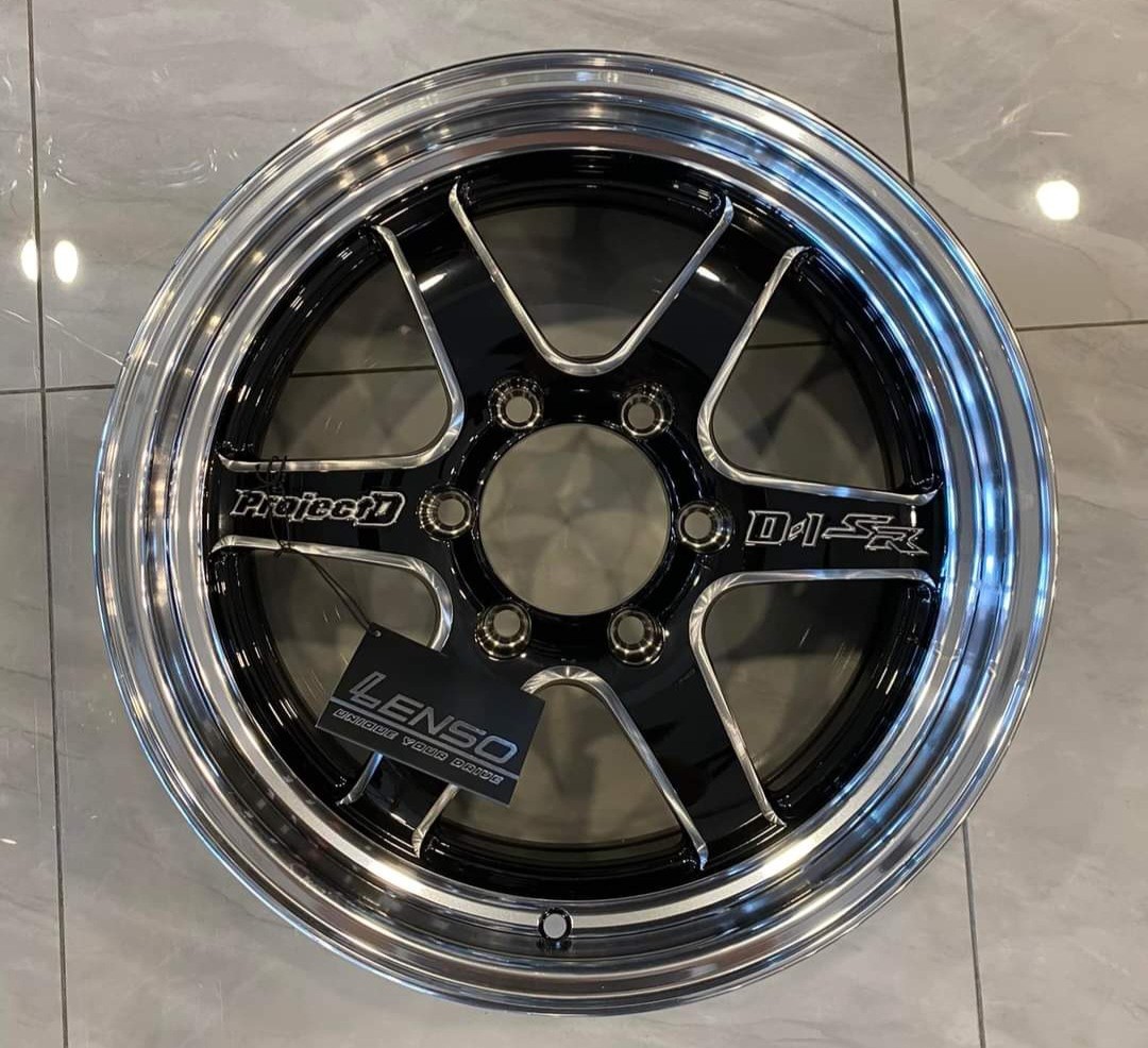 Original Lenso wheel 17inch for toyota hiace/Nv350, Car Accessories ...