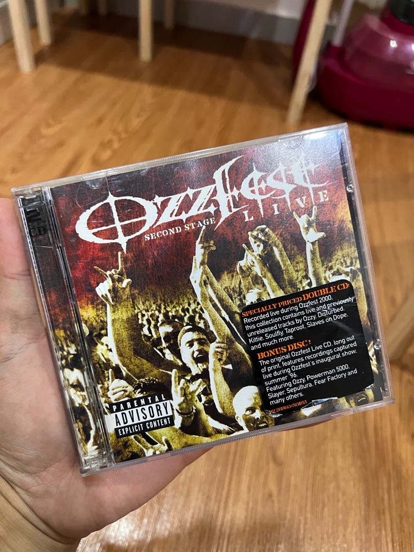 ozzfest 2001 Second Stage Live Double CD, Hobbies & Toys, Music & Media ...