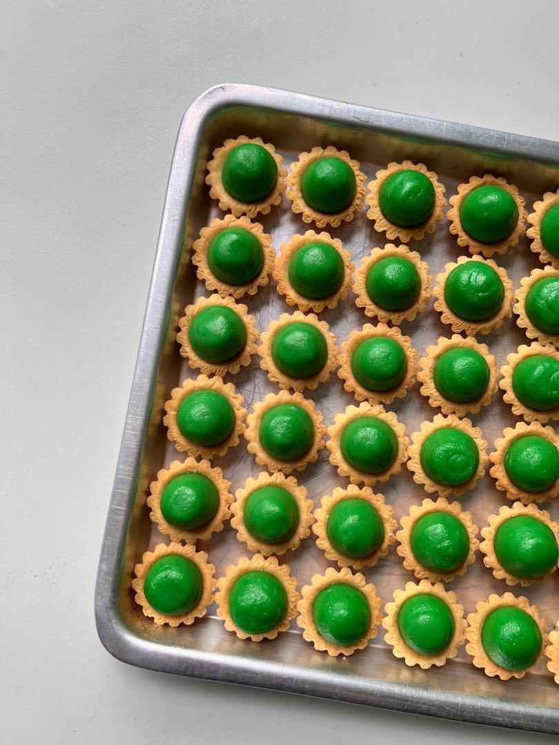 Mini Pandan Kaya Tarts, Food & Drinks, Homemade Bakes on Carousell
