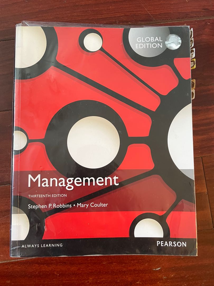 [Pearson] Management (13th edition), 興趣及遊戲, 書本 & 文具, 教科書 - Carousell