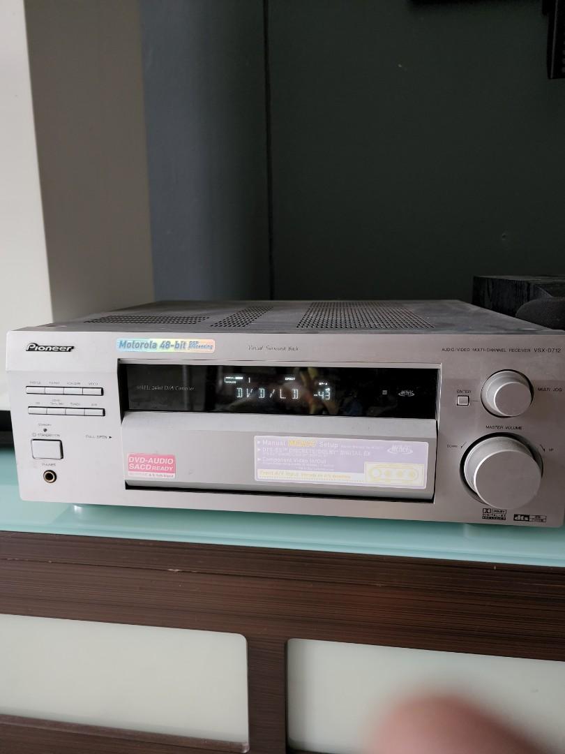 Pioneer d712,onkyo Speaker, Audio, Other Audio Equipment on Carousell
