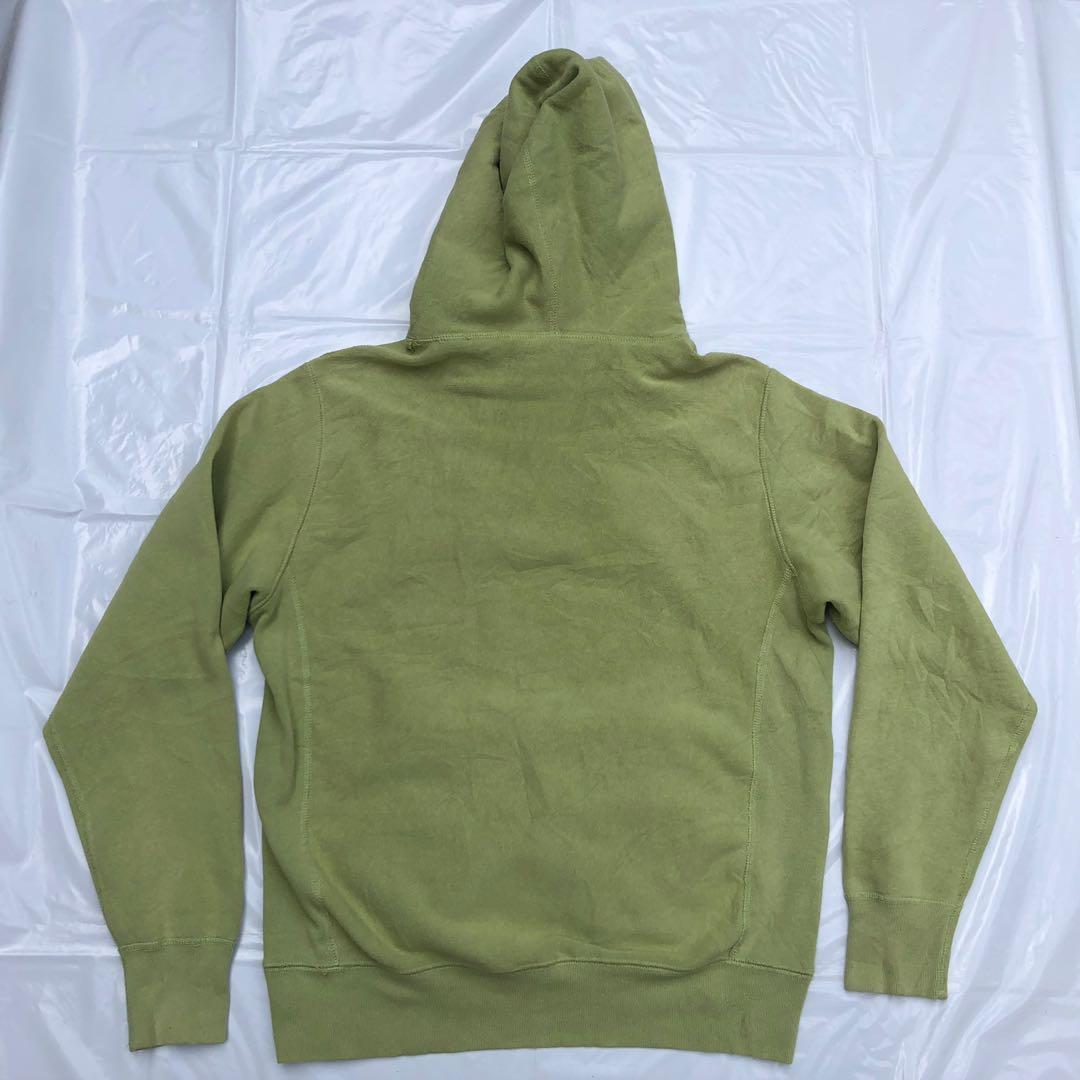 PO SUPREME BOGO BOX LOGO FW 12 YELLOW GREEN HOODIE JACKET MEDIUM UNISEX ...
