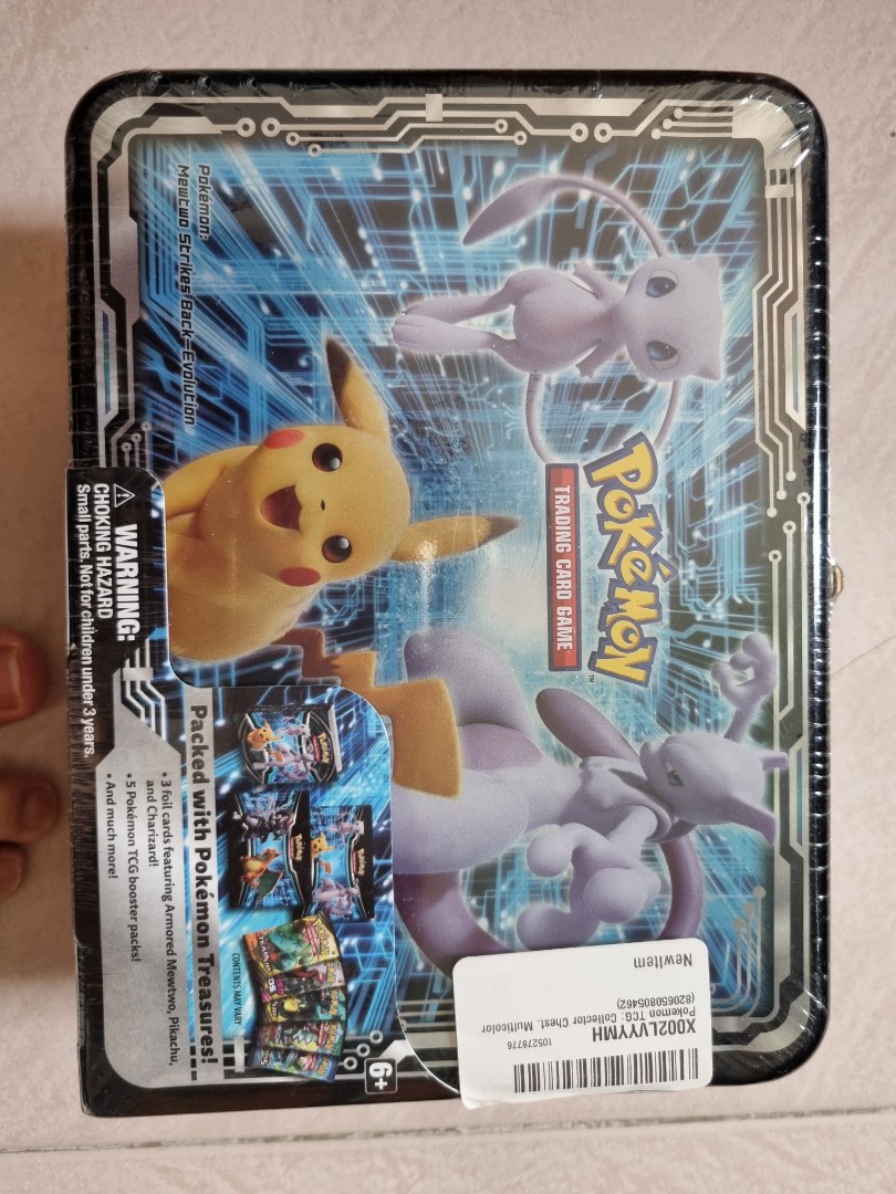 Pokemon TCG Fall 2019 Collectors Chest Tin Armoured Mewtwo, Hobbies ...