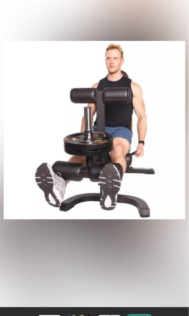 Powertec leg attachment for leg curl and leg extension (very new ...