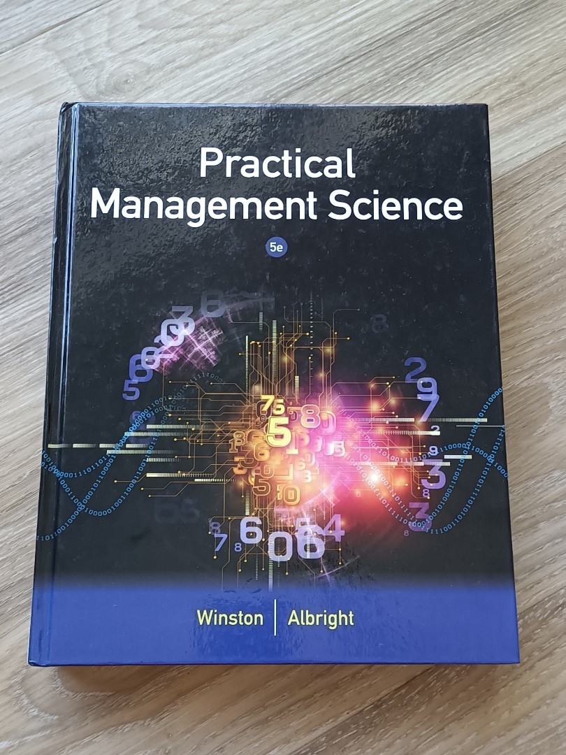 Practical Management Science (5th Edition), Hobbies & Toys, Books ...