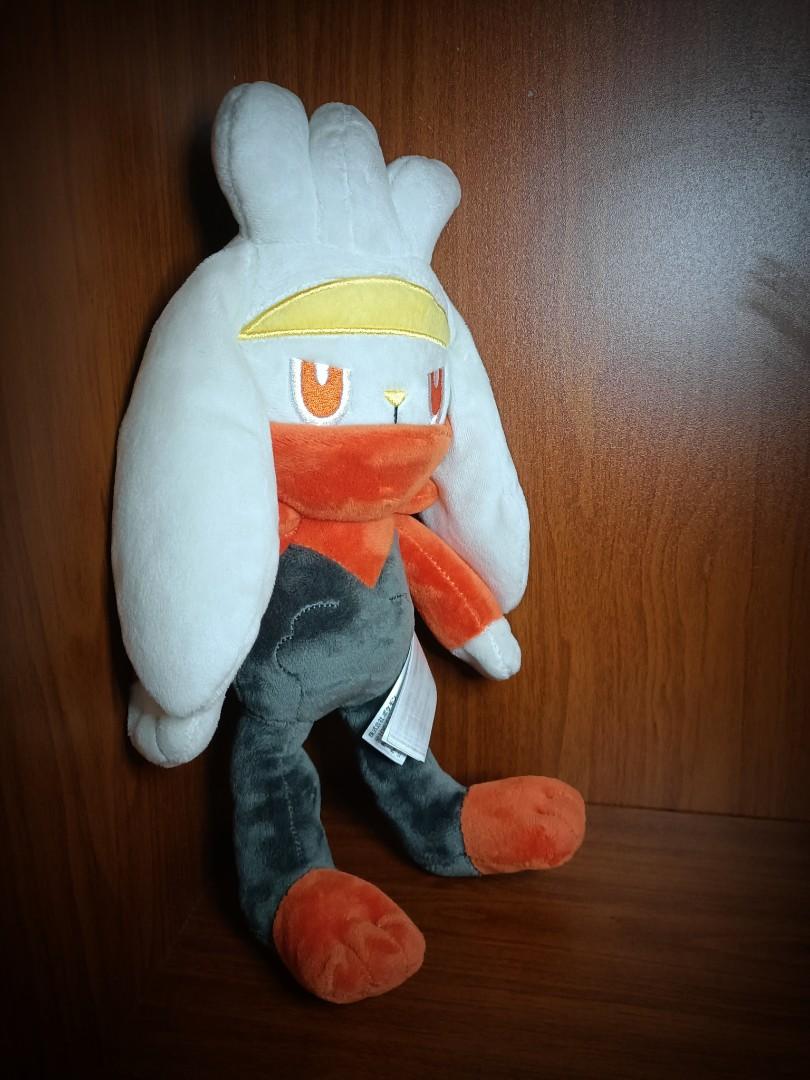Raboot Pokemon Center Plush, Hobbies & Toys, Toys & Games on Carousell