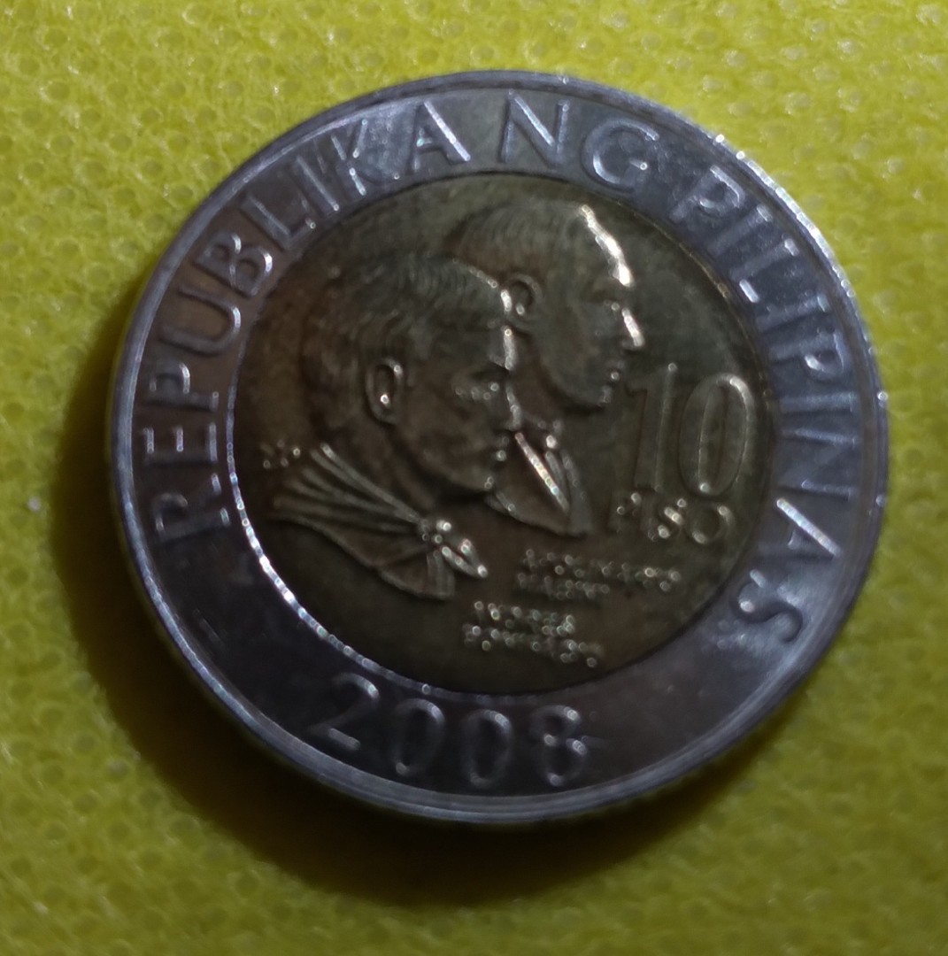Rare 10 Peso Error Coin, Hobbies & Toys, Memorabilia & Collectibles ...