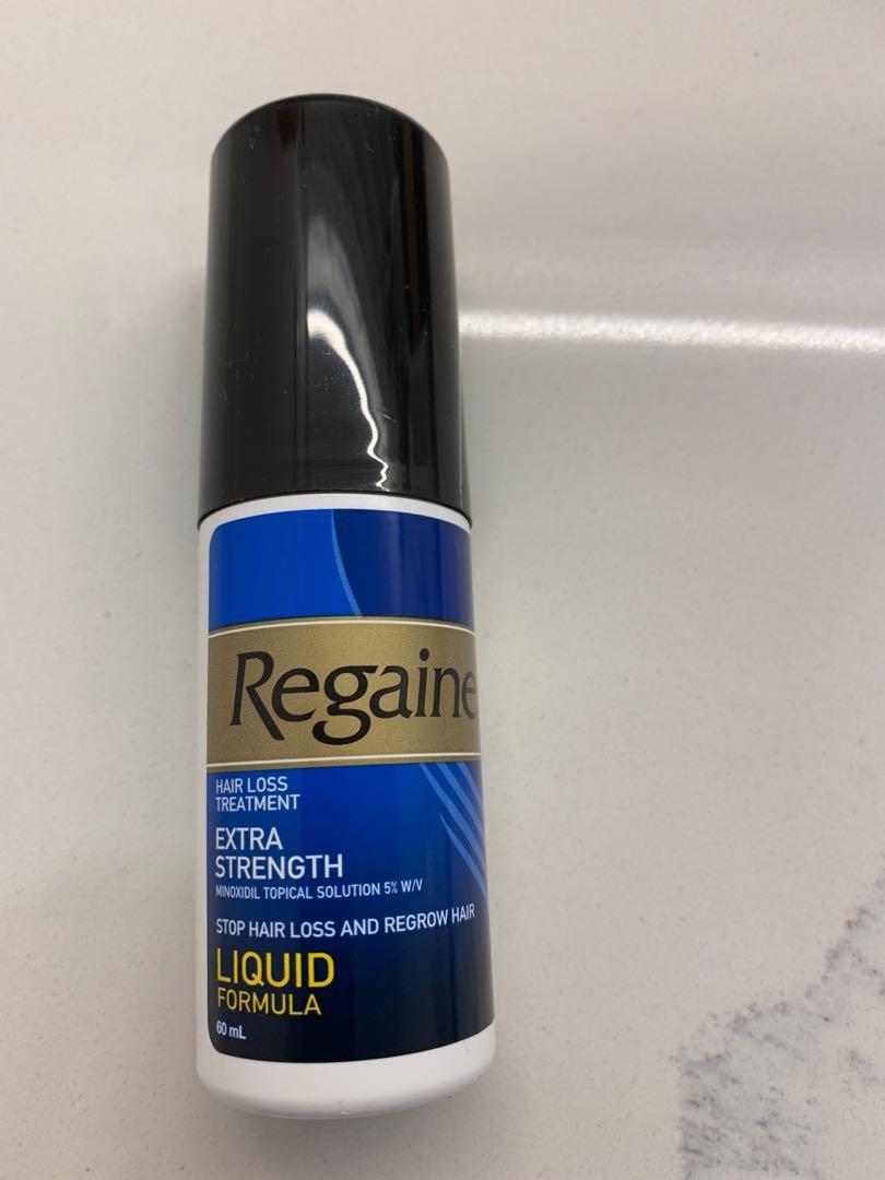 Regaine Extra Strength Minoxidil Topical Solution 5% W/V Solution Stop ...