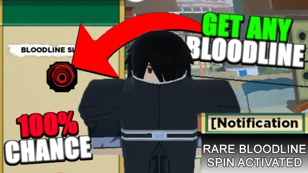 ROBLOX Shindo Life Narumaki Six Paths and any spinnable Bloodline ...