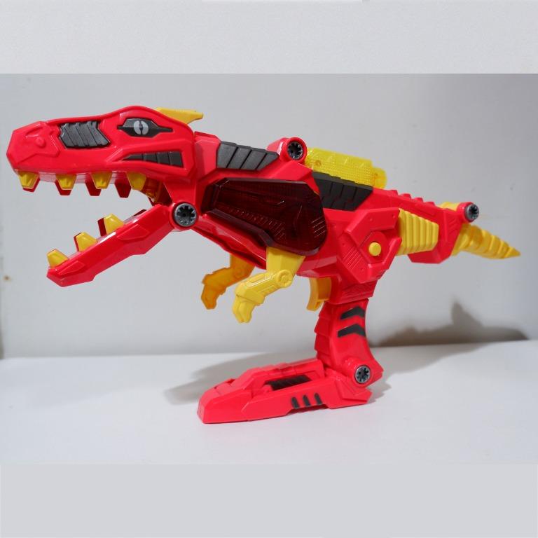 Robot Dinosaur Toy Gun with Lights and Sounds Battery Operated, Hobbies ...