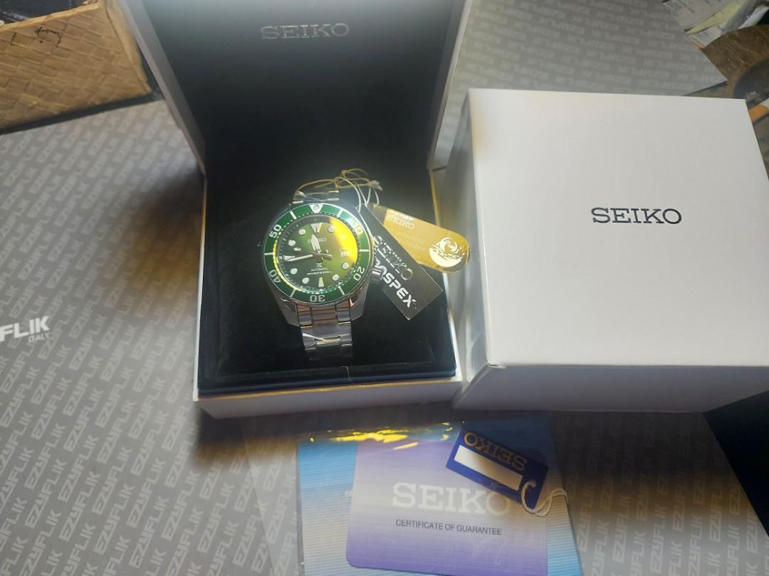 Seiko Sumo SPB103J1 JAPAN GREEN, Luxury, Watches on Carousell