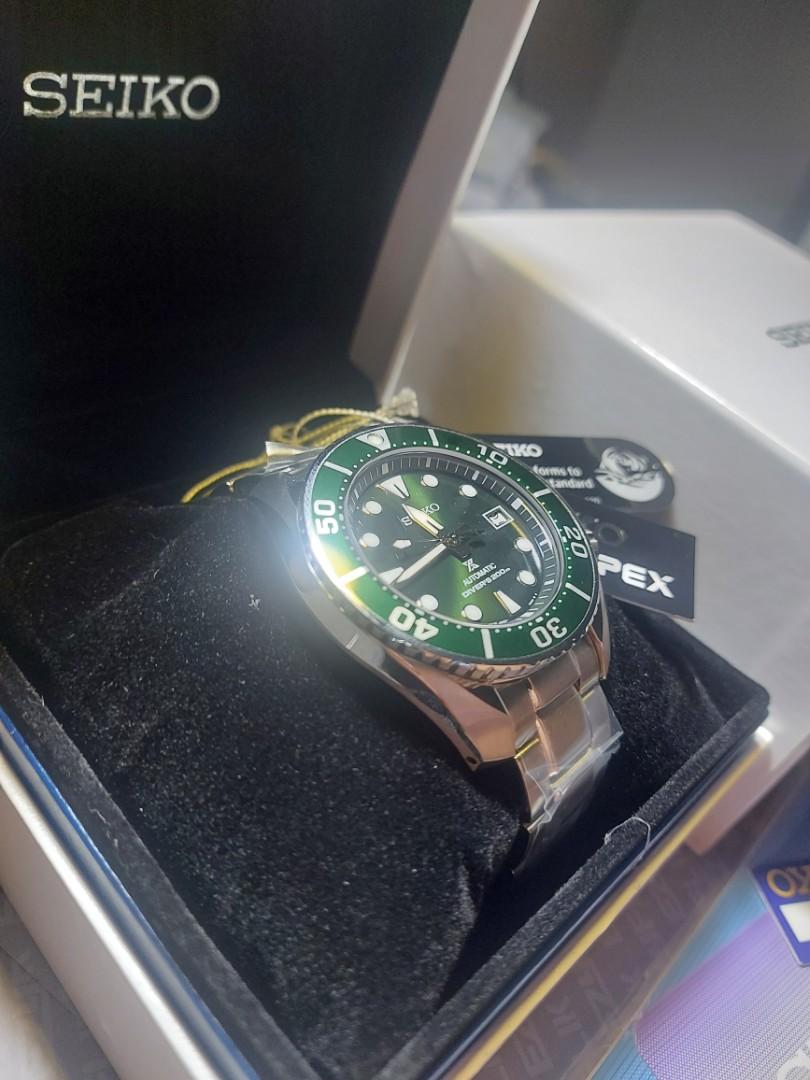 Seiko Sumo SPB103J1 JAPAN GREEN, Luxury, Watches on Carousell