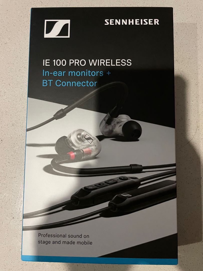 Sennheiser IE100 PRO Wireless ( in ear monitors + BT Connector), Audio ...