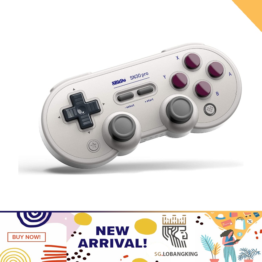 [sg stock] 8Bitdo SN30 Pro Wireless Bluetooth Controller for Switch ...