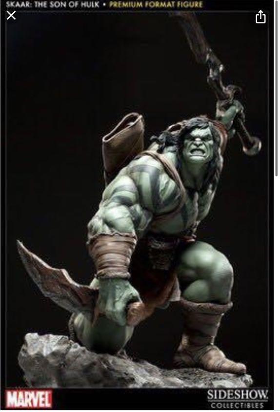 Sideshow Skaar 1/4 Scale Statue, Hobbies & Toys, Collectibles ...