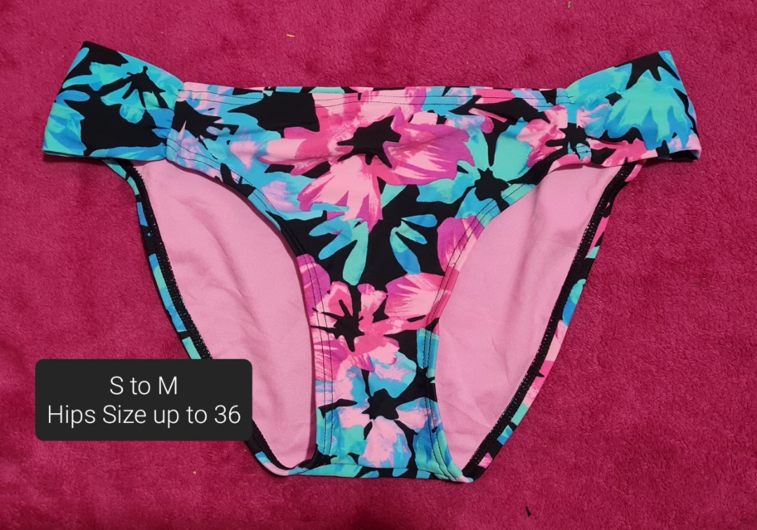 SO Floral Bottom Swimwear Size fit Small to Medium, Women's Fashion ...