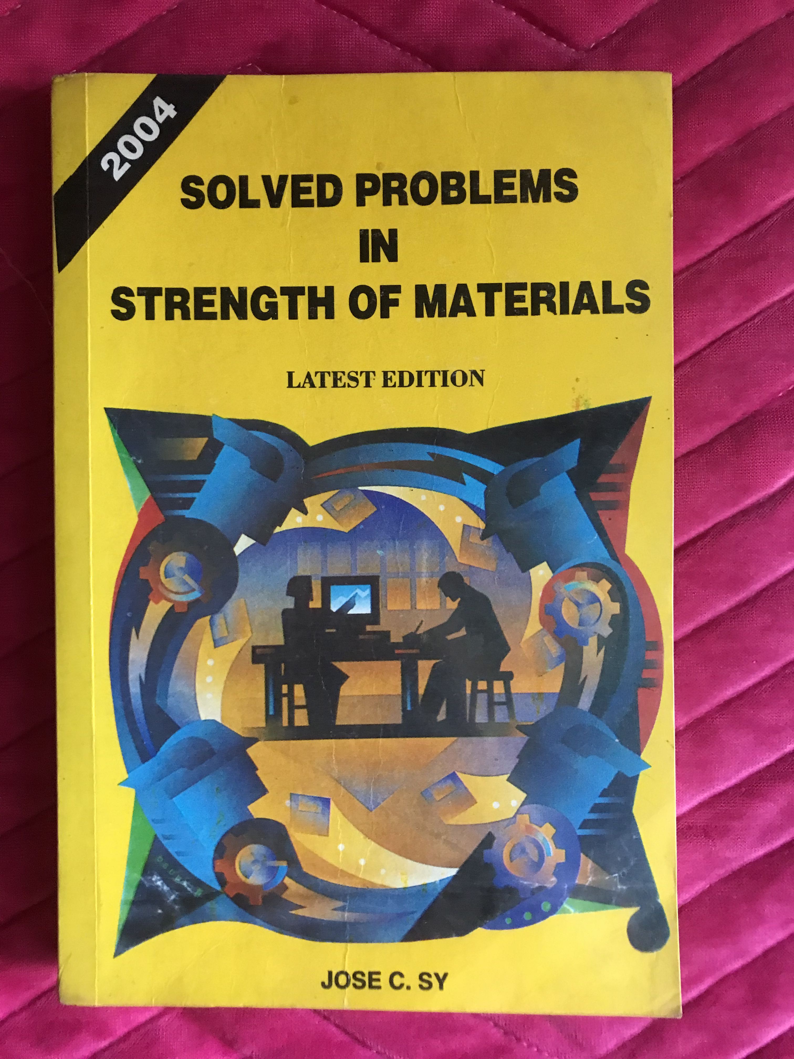 Solved Problems in Strength of Materials by Sy, Hobbies & Toys, Books ...