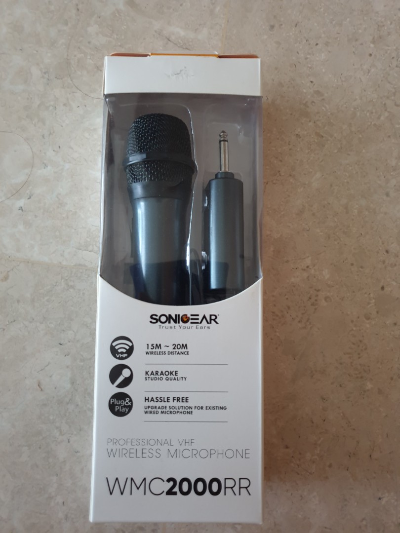 SONIC GEAR WMC2000RR microphone, TV & Home Appliances, TV ...