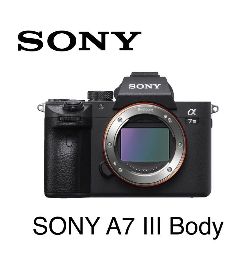 SONY A7 iii Body, Photography, Photography Accessories, Camera Bags ...