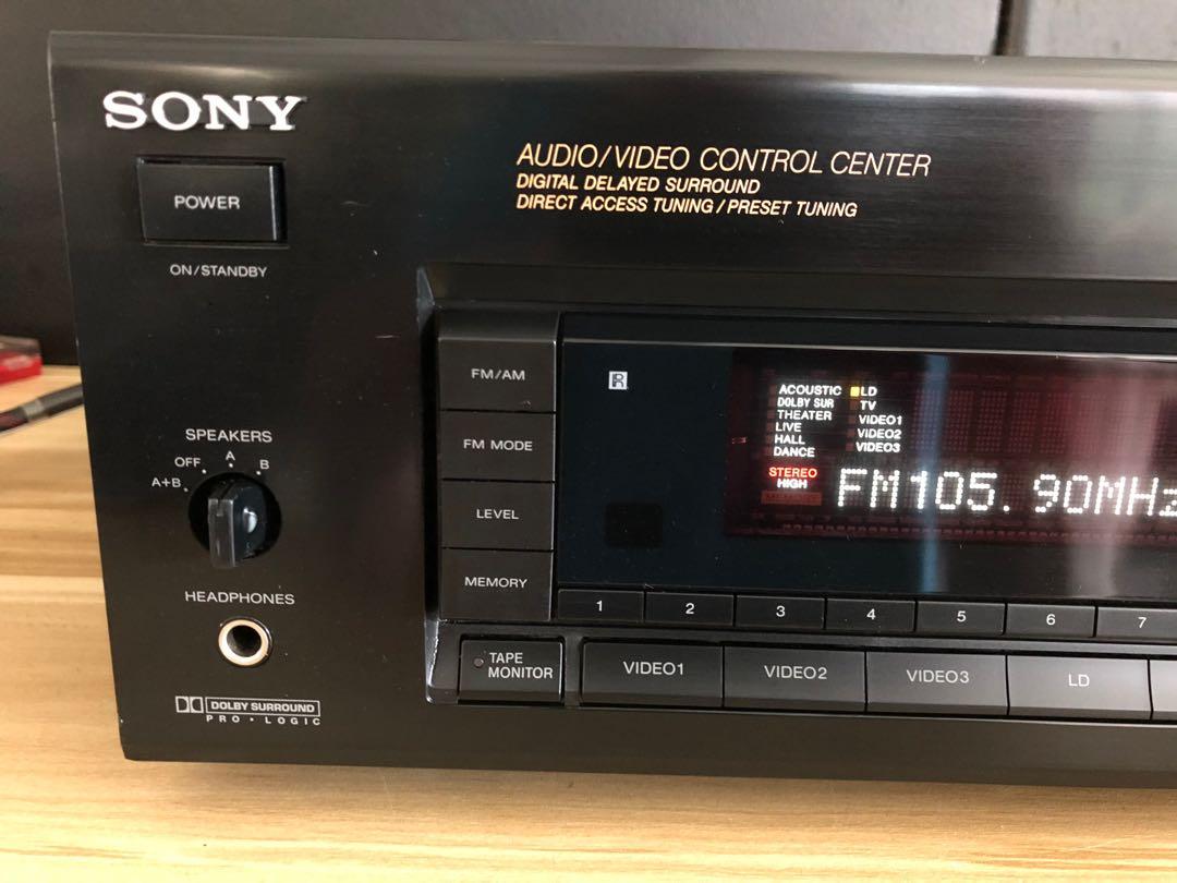 Sony STR-D915 AV Receiver AM/FM Stereo 5.1 Home Theater Surround Sound ...