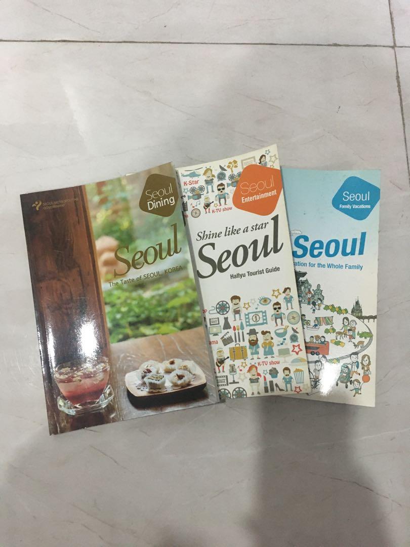 South Korea Seoul Travel Guide Book Magazine Set, Hobbies & Toys, Books ...