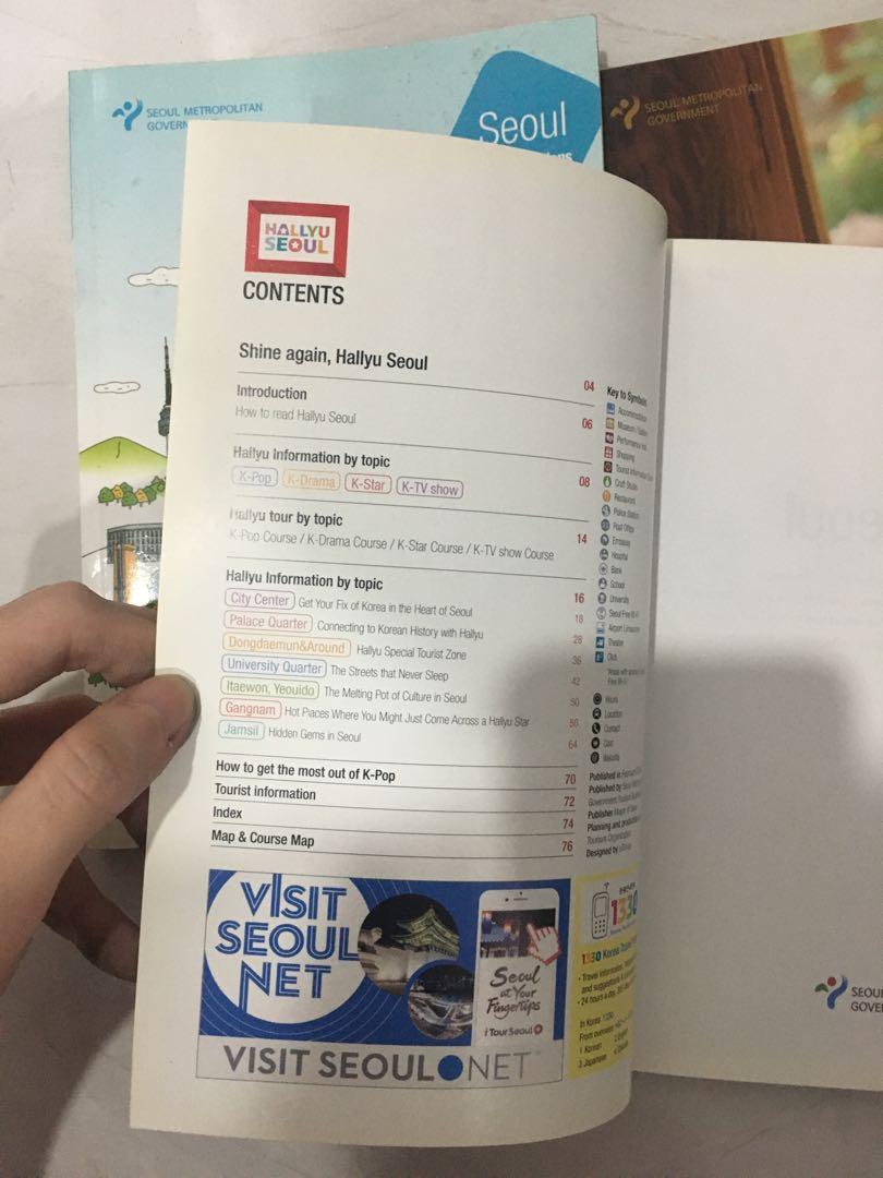 South Korea Seoul Travel Guide Book Magazine Set, Hobbies & Toys, Books ...