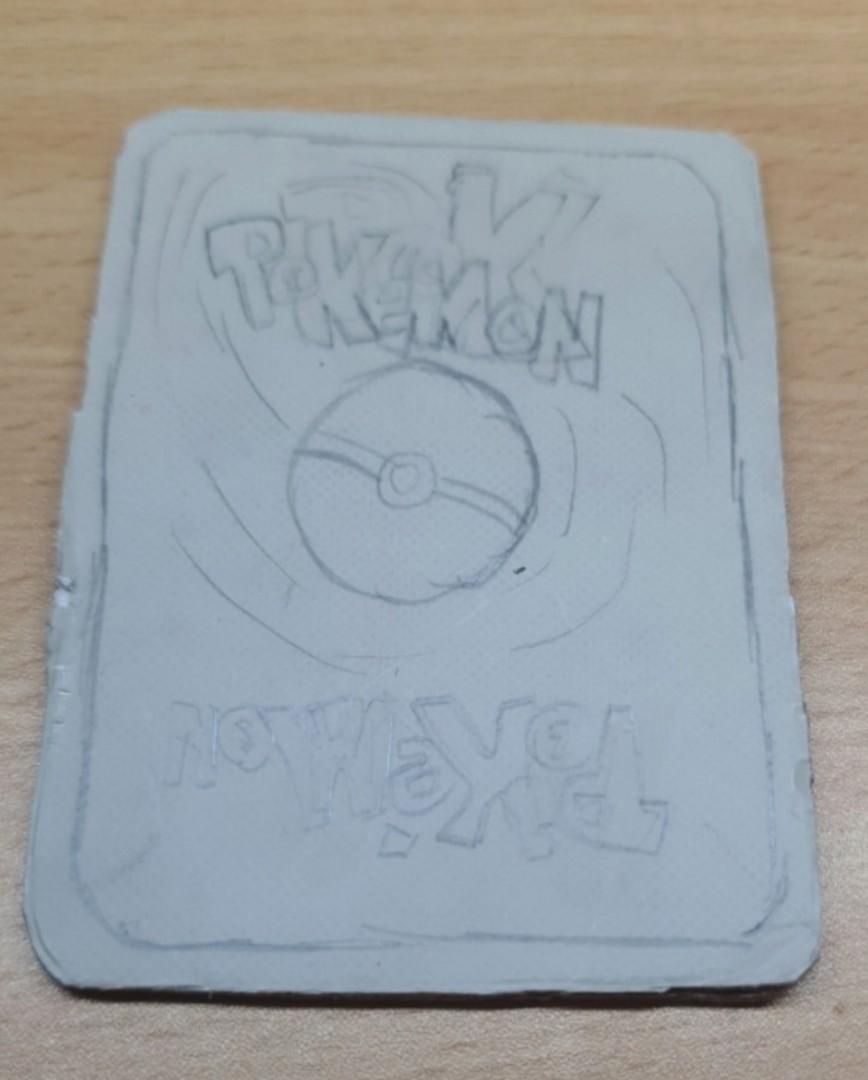 Special hand drawing Pokemon card, Hobbies & Toys, Memorabilia ...