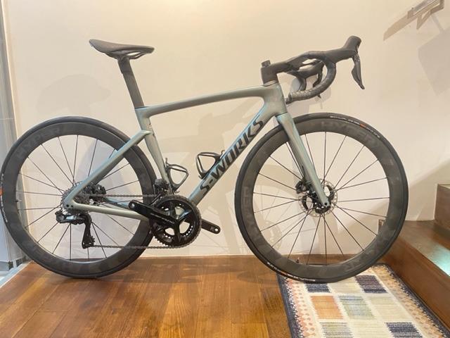 Specialized S-Works Tarmac SL7 Fluid Blue Size 52 Shimano Dura-ace Di2 ...