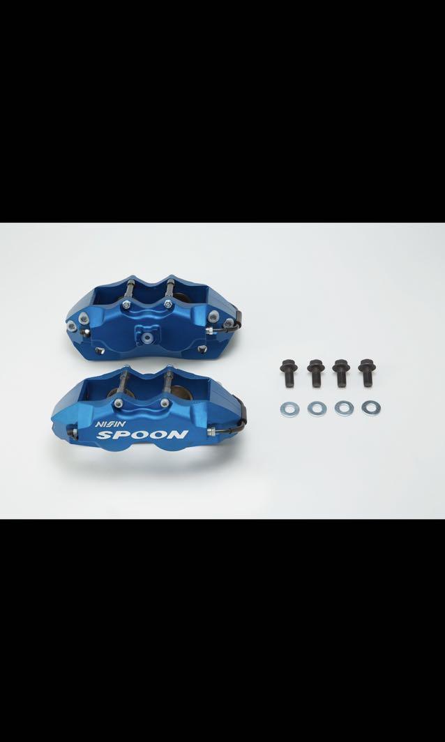 Spoon Sports Twin Block Caliper Brake Set, Car Accessories, Accessories ...