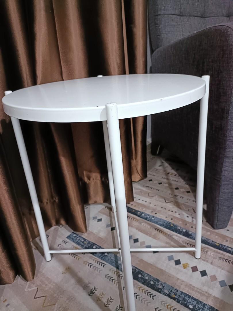 SSF Wing Chair FREE Metal Side Table, Furniture & Home Living ...