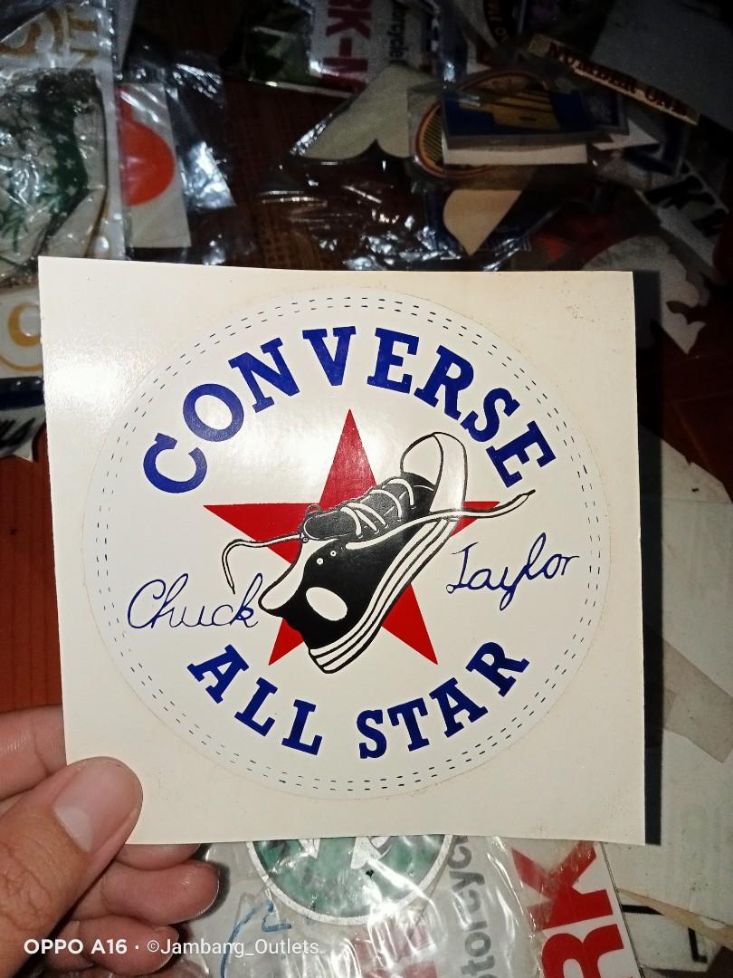 Sticker Converse "All Star", Auto Accessories on Carousell