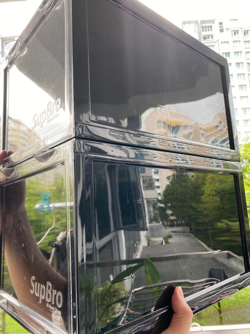 Supbro Shoes Container (Stackable), Furniture & Home Living, Home ...