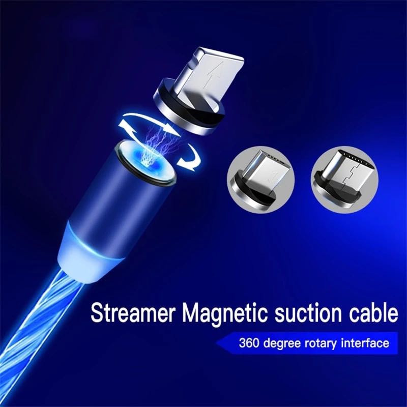 Super cool Mobile Phone LED Charger Wire Cable! LED Streamer Cable ...