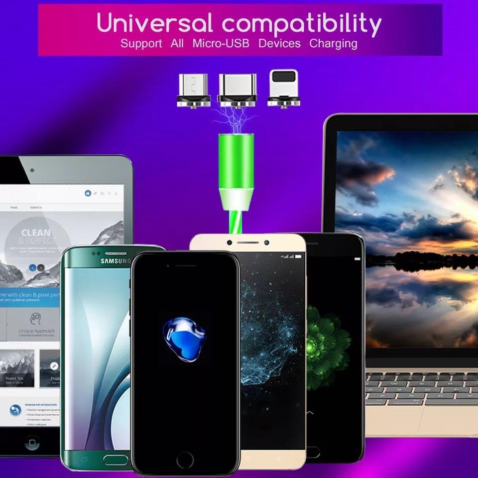 Super cool Mobile Phone LED Charger Wire Cable! LED Streamer Cable ...