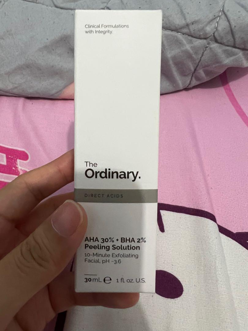 The Ordinary (AHA 30% + BHA 2%) Peeling Solution 高濃度果酸煥膚液 30ml, 美容＆化妝品 ...