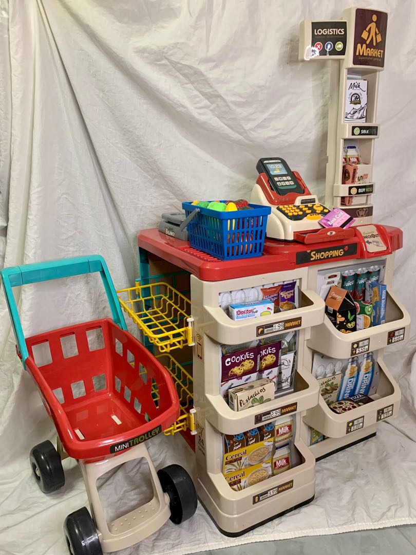 Toy Supermarket cashier set, Hobbies & Toys, Toys & Games on Carousell