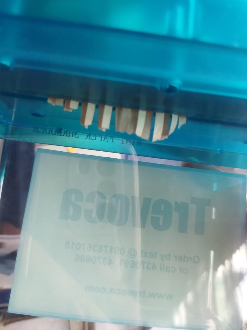 Trevoca hand shredder, Furniture & Home Living, Home Improvement ...