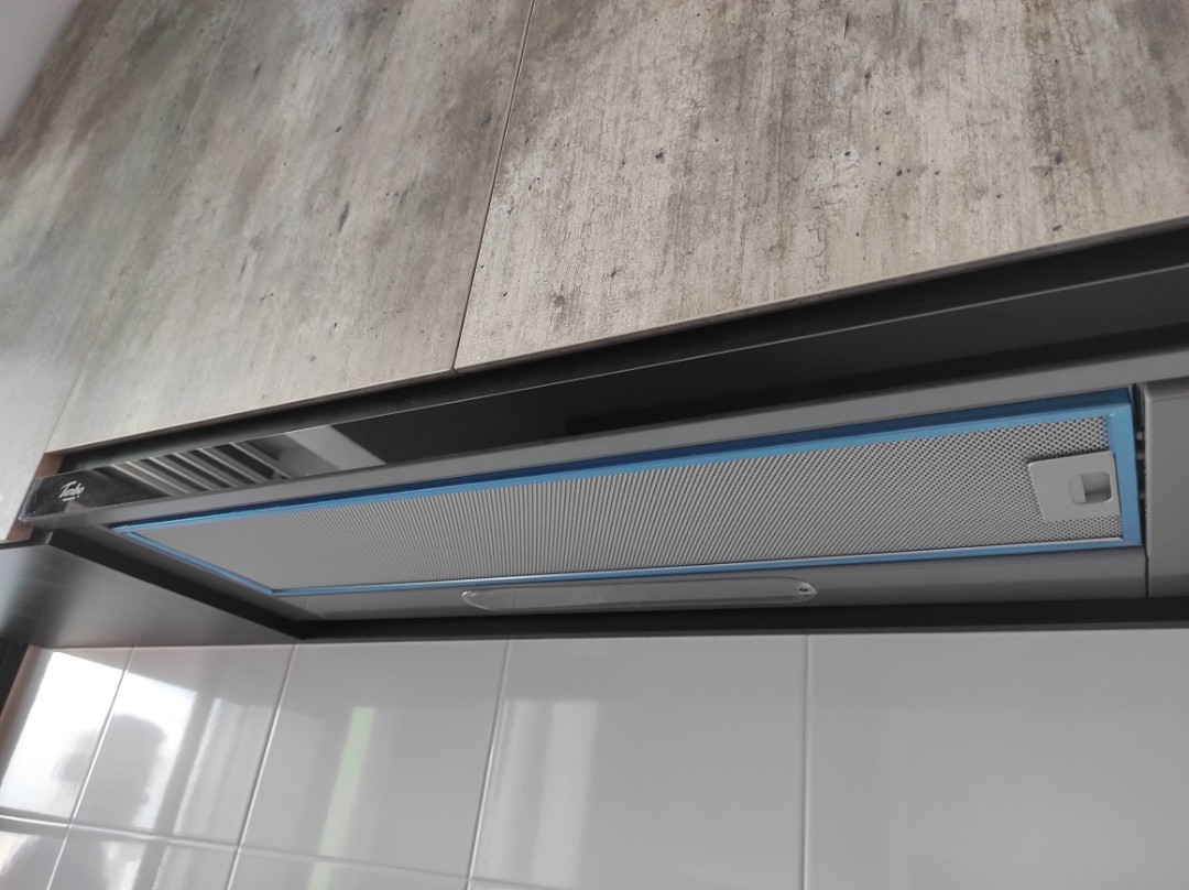 Turbo TL500E-90BK Telescopic Hood, TV & Home Appliances, Kitchen ...